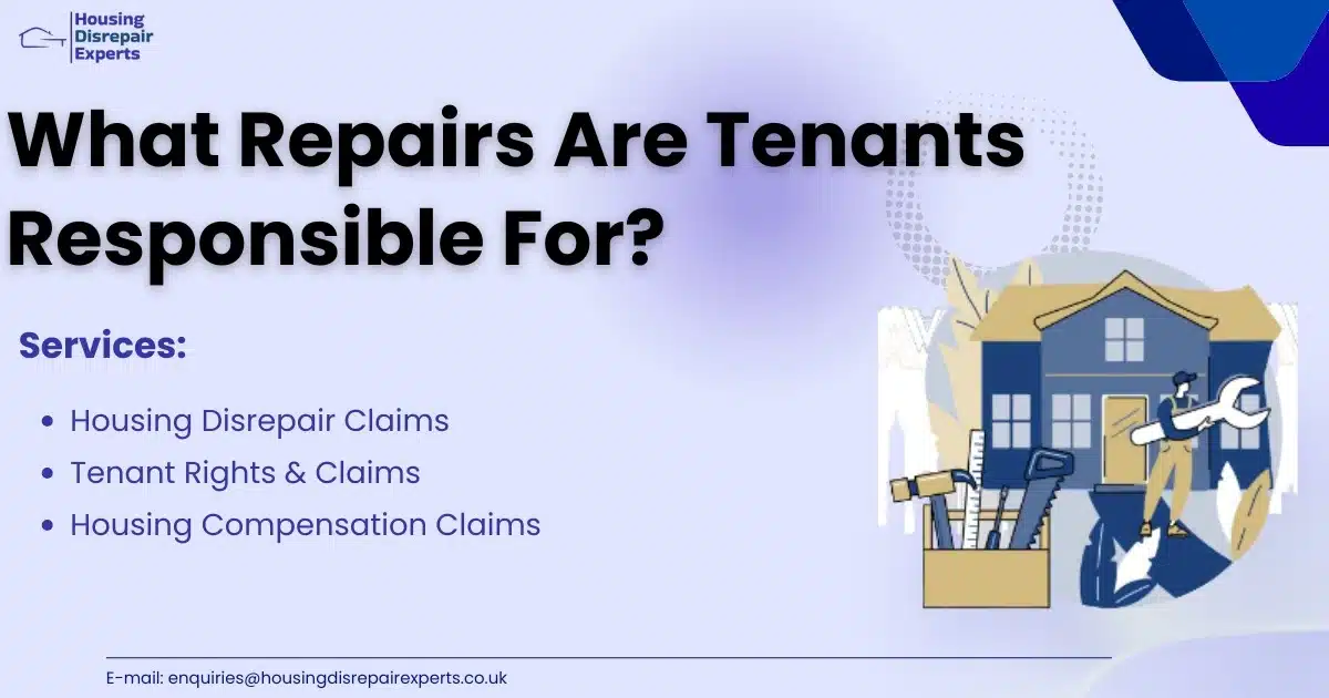 What Repairs Are Tenants Responsible for in Bradford?